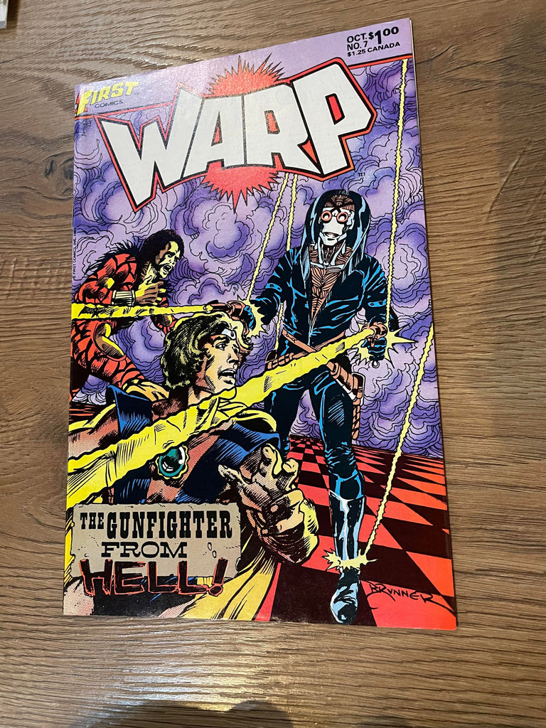 Warp #7 - First Comics - 1983 – Madhouse UK