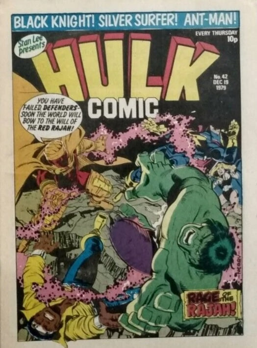 Hulk Comic #42 - Marvel Comics/British - 1979 – Madhouse UK
