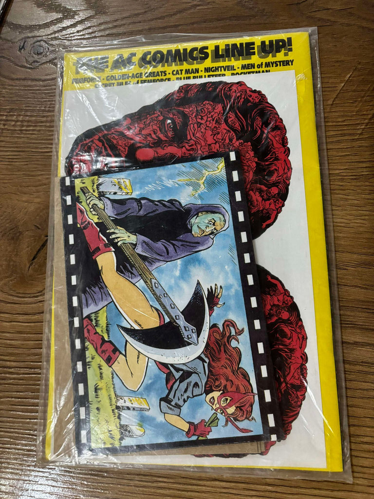 Femforce #98 - AC Comics - 1996 - Polybagged with Art Cards – Madhouse UK